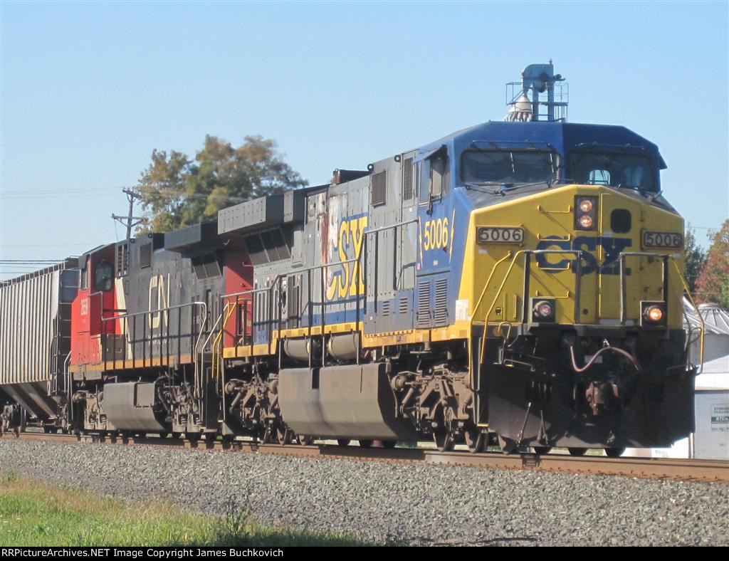CSX 5006 and CN 2659